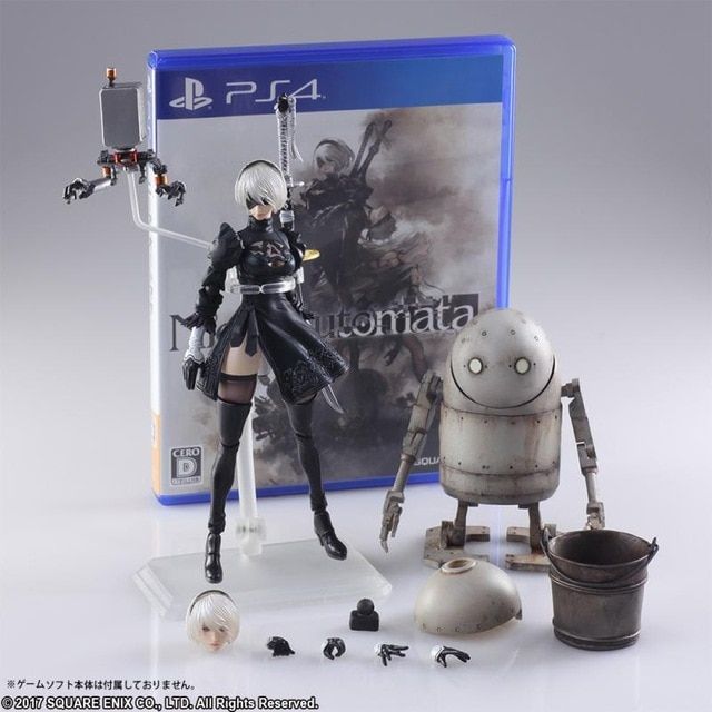 Nier Automata Yorha No. 2 Type B Figma 2b Machine Lifeform Kaine Nier ...