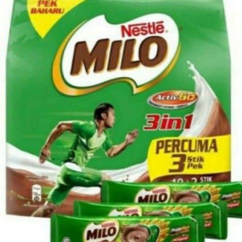 [Foc 3 Sticks] Milo Active-GO 3in1 Chocolate Malt Drinkl 21/14 Stick ...