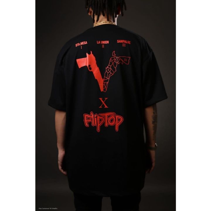 Villain Wear x FlipTop "BARS" Cotton T-Shirt Limited Edition | Lazada PH