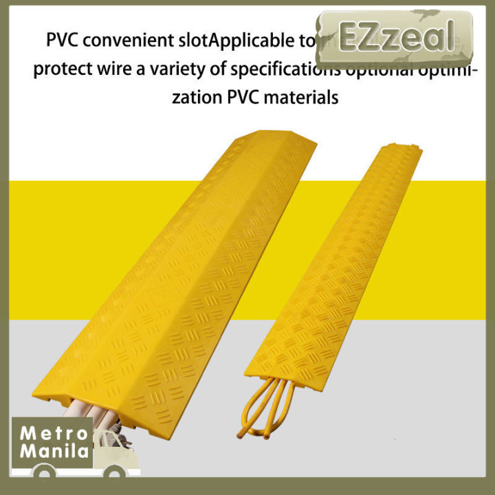 1m Safety Floor Cable Cover For Office Wire Floor Pvc Cable Ramp Cover ...