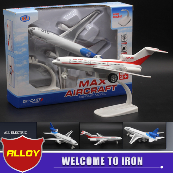 22cm metal airplane model Boeing 727 McDonnell Douglas dc-10 Airbus ...