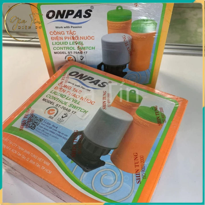Phao điện bơm nước tự động chống tràn ONPAS chính hãng,phao điện chống ...