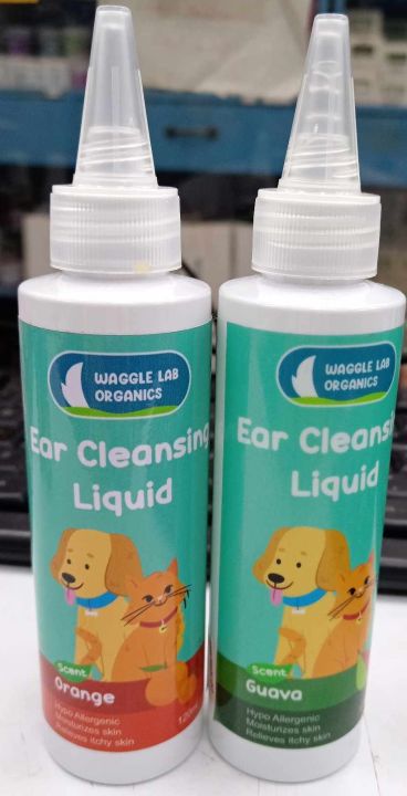 Waggle Lab Ear cleanser liquid. 120ml | Lazada PH