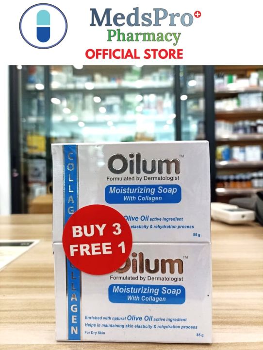 OILUM MOISTURIZING SOAP WITH COLLAGEN 85G (EXP:07/2028) | Lazada