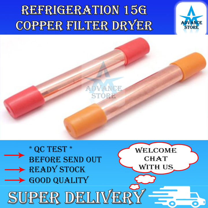 Filter Dryer 15g 20g 30g AC-R8421 Refrigerator Tools Copper Filter ...