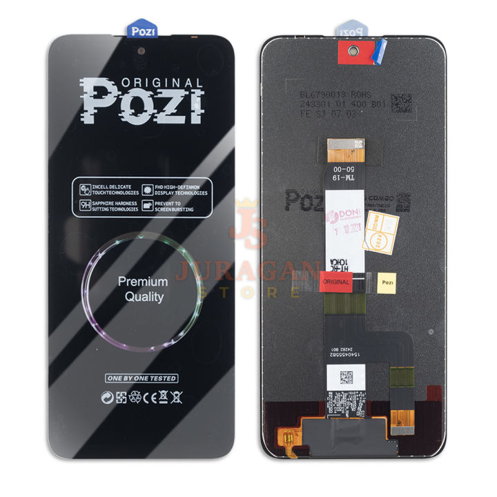 LCD TOUCHSCREEN XIAOMI REDMI 12 / REDMI NOTE 12R / POCOPHONE M6 PRO 5G ...