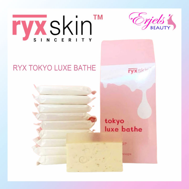 Original RYX Tokyo Luxe Bathe Beauty Milky Bar Soap 70g 10BARS=1BOX | Lazada PH
