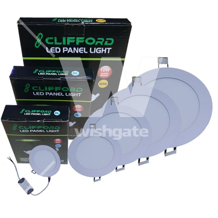 WISHGATE Clifford LED Panel Light. High Brightness. Energy Saving ...