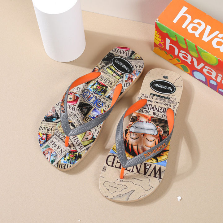 New Flip Flop One Piece Flat Casual Daily Beach Anti-Slip Men's and ...