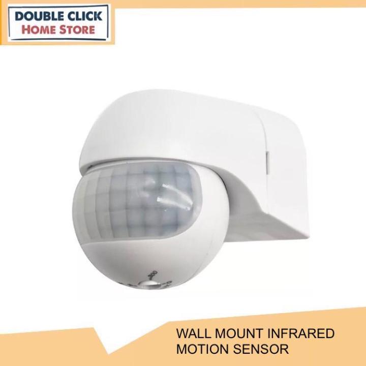 Infrared Motion Sensor SC09 Wall Mount Motion Detector Light Bulb ...