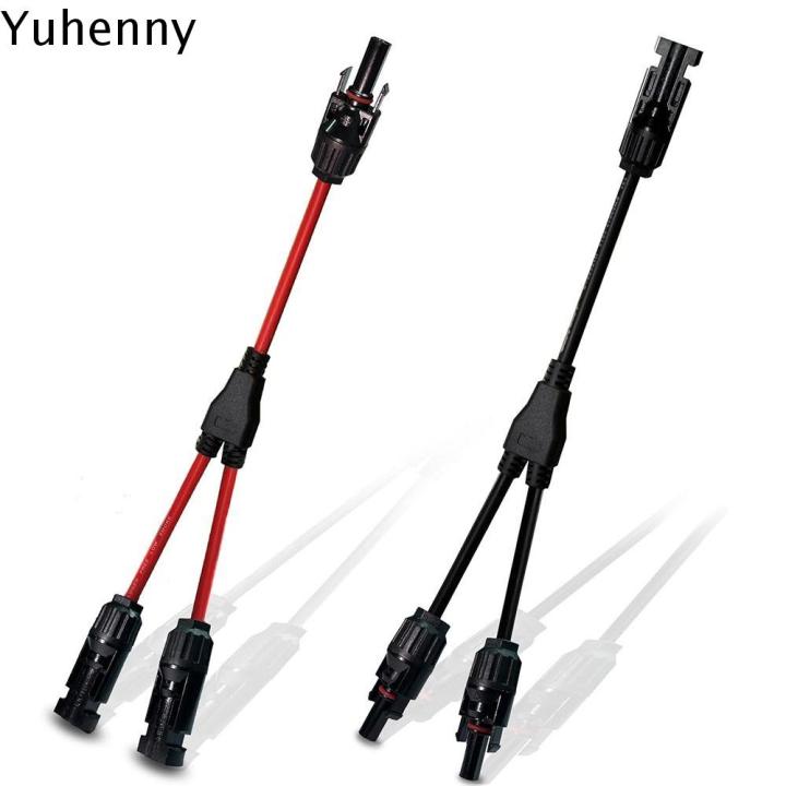 YUHENNY 1 to 2 Splitter Solar Panel Connectors Tool-free MC4 Y Branch ...