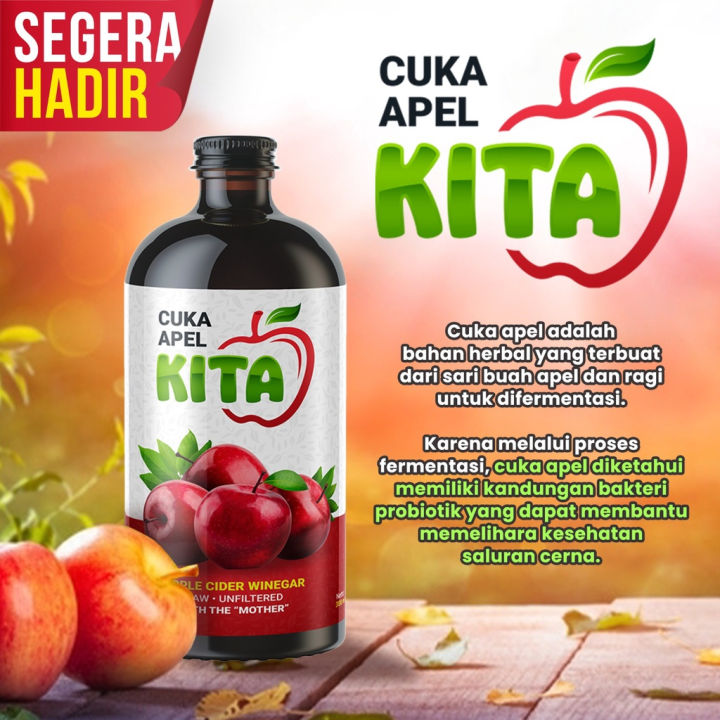 CUKA APEL KITA 300ML ORIGINAL | Lazada Indonesia