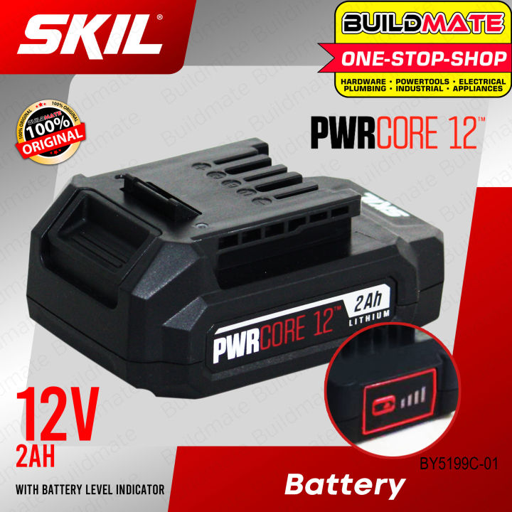 SKIL Lithium Ion Battery Pack 12V 2.5Ah PWRCORE 12" BY5199C-01 ...