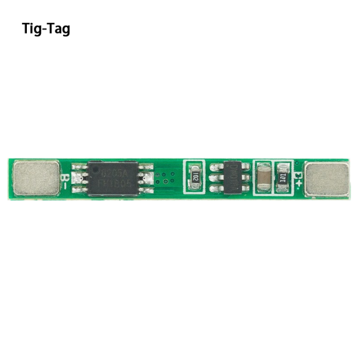 Tig-Tag Circuit board protection 1S 3.7V 3A/2S 3A BMS pcm lithium-ion ...