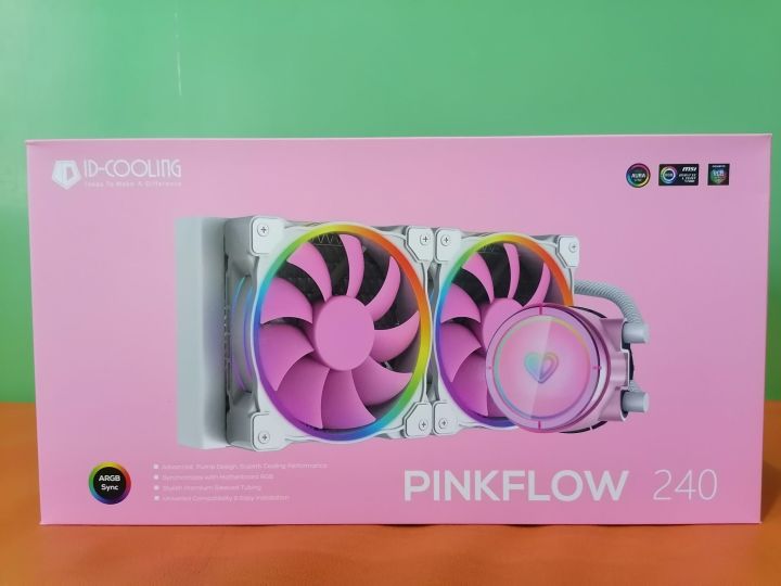 ID-COOLING PINKFLOW 240 ARGB | Lazada PH