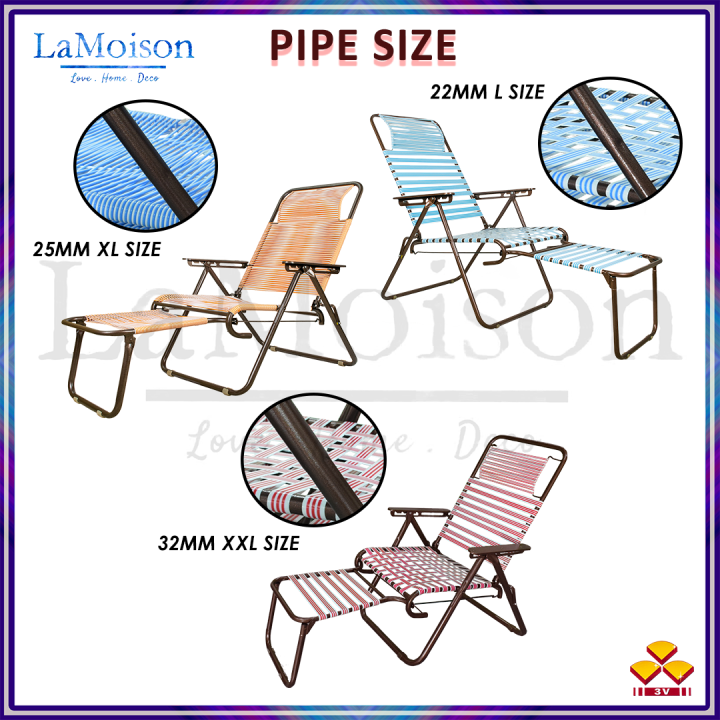 Lamoison 3V RELAX CHAIR LAZY CHAIR FOLDABLE/FOLDING CHAIR KERUSI MALAS ...