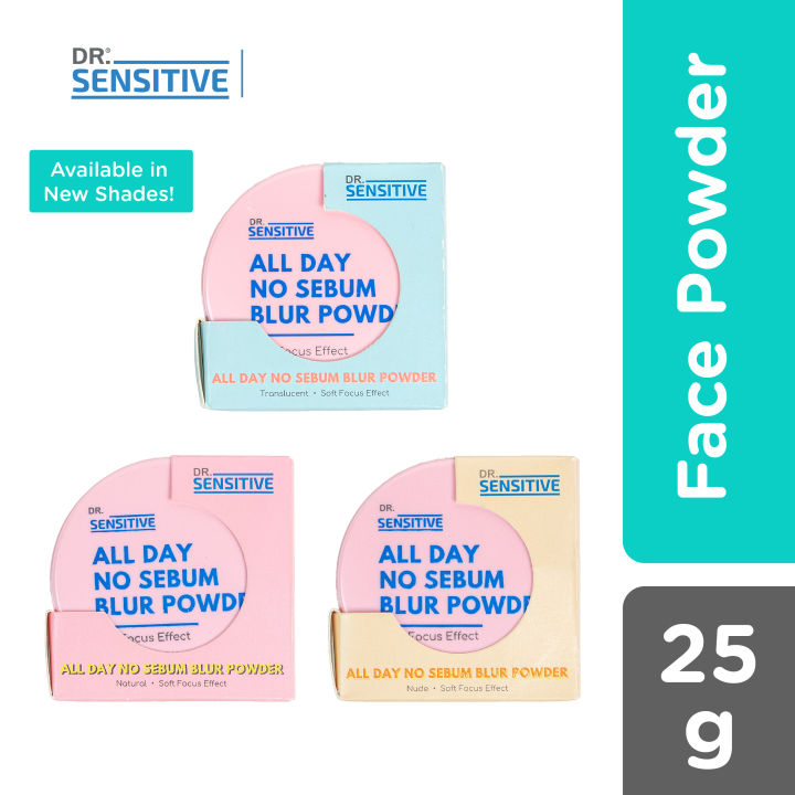 Dr. Sensitive All Day No Sebum Blur Powder 25g | Lazada PH