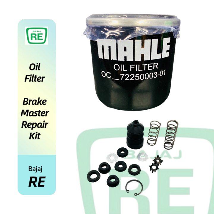 BAJAJ RE Oil Filter / Brake Master Repair Kit | Lazada PH