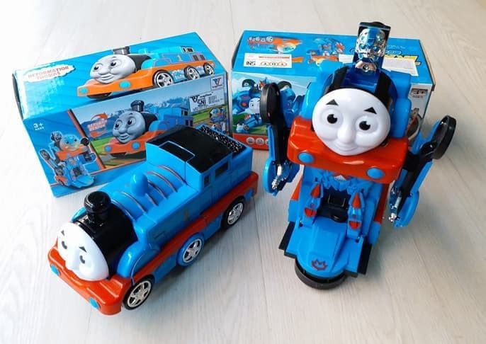 MOBIL ROBOT THOMAS TRAIN GOGO MOBIL ROBOT TRANSFORMER THOMAS | Lazada ...