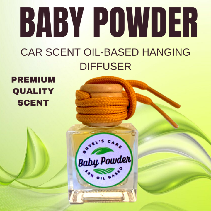 BABY POWDER FLAVOR AIR FRESHENER, CAR DIFFUSER, HANGING DIFFUSER home ...