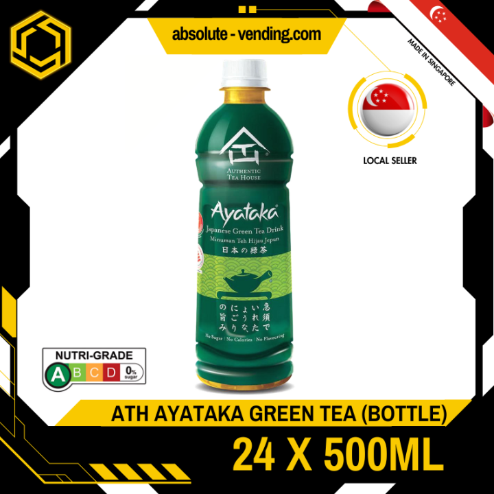 AUTHENTIC TEA HOUSE Ayataka Green Tea 500ML X 24 (BOTTLE) | Lazada ...