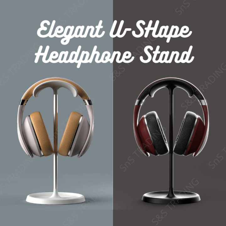 Premium U Shape Headphone Holder,Headphone Stand, head phone stand ...
