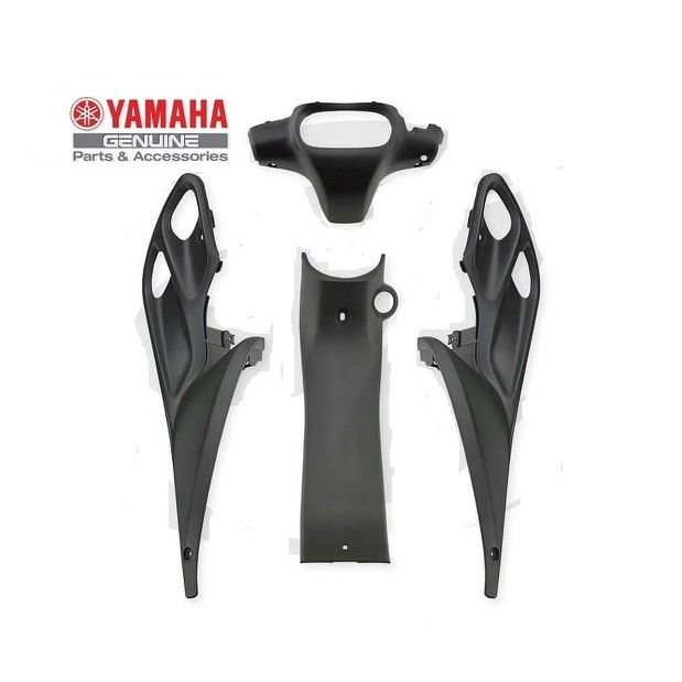Malaysia Stock HLY Y125 Z ZR INNER COVER SET FLAT BLACK ORIGINAL YAMAHA ...