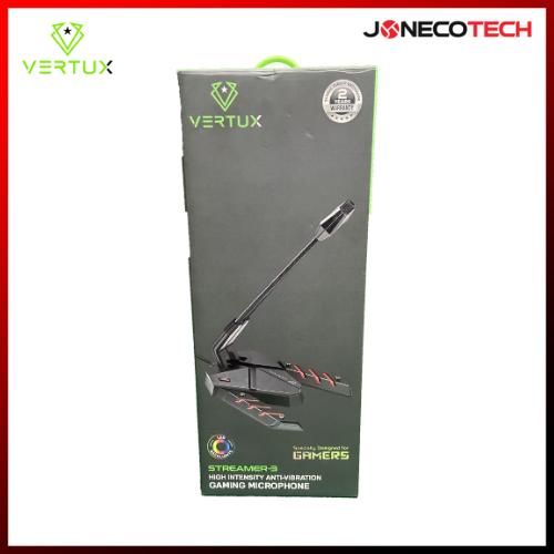 Vertux Streamer 3 High Intensity Anti-Vibration Gaming Microphone ...