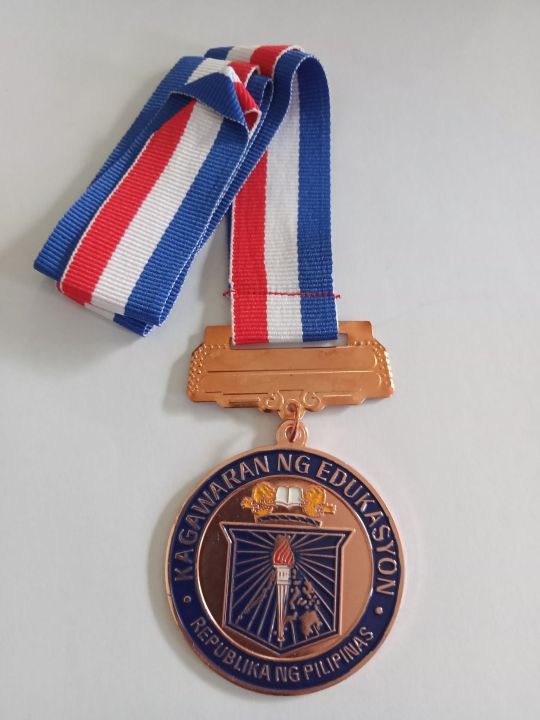 DEPED KAGAWARAN MEDALS 6 CM Bronze 182pcs Per Order | Lazada PH