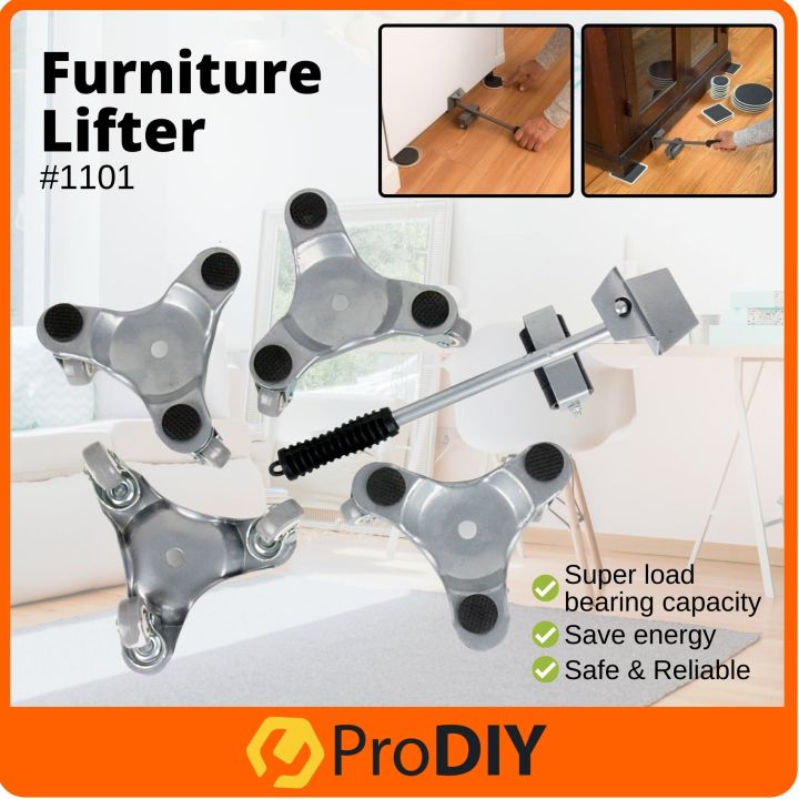 RANDOM COLOUR 5pcs 600KG Furniture Transport Lifter Heavy Stuffs Moving ...