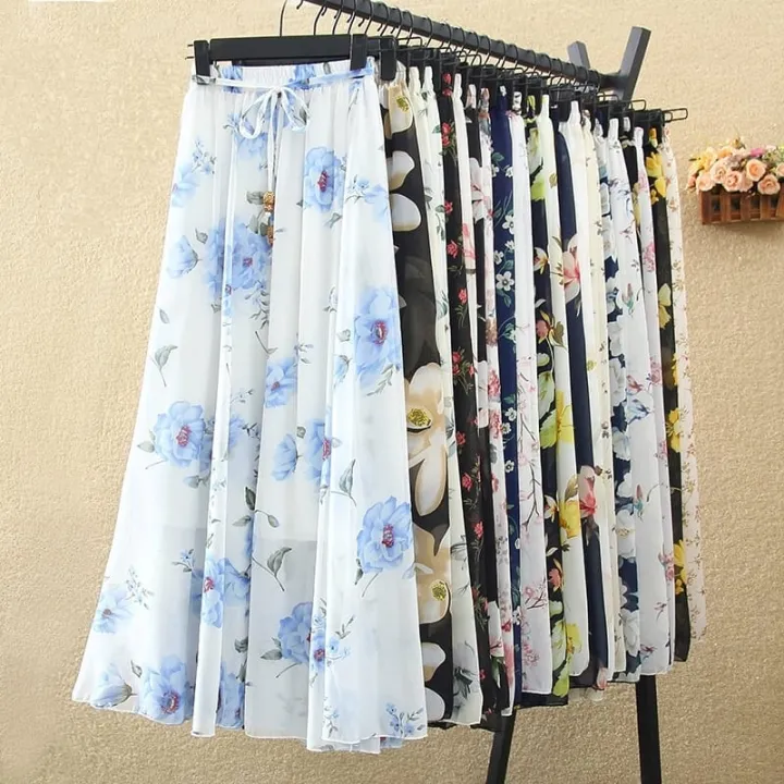 TYS UNI 027B ROK PANJANG | ROK KOREA | FASHION SKIRT KOREA | ROK MOTIF ...
