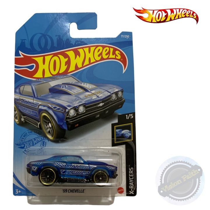 HOT WHEELS X_RACERS™ 2021 - [77/250] '69 CHEVELLE | Lazada