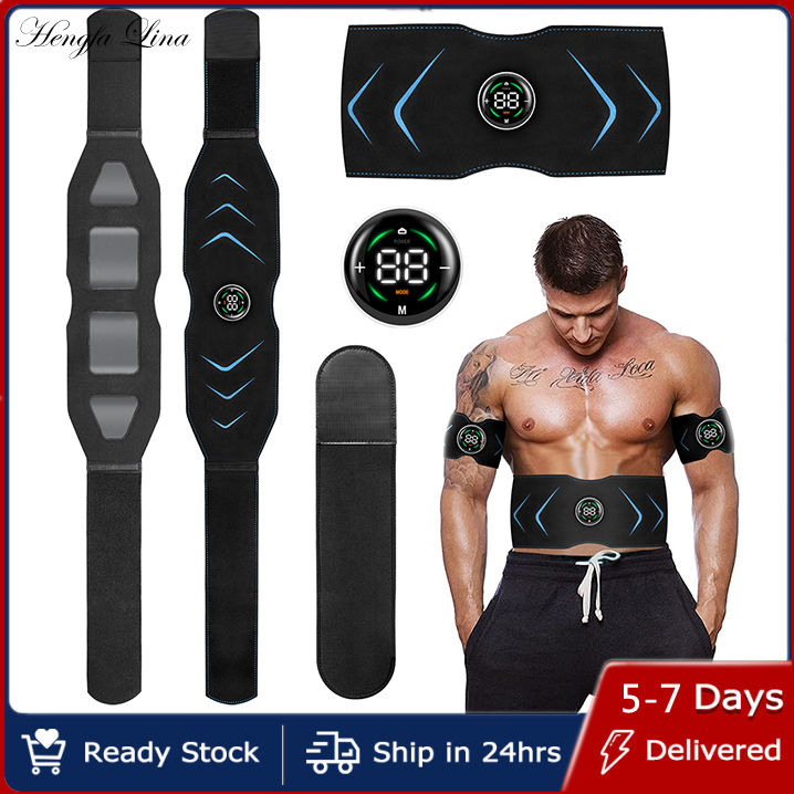 Hengfa Lina Muscle Stimulator Body Slimming Belt Electric Abdominal ...