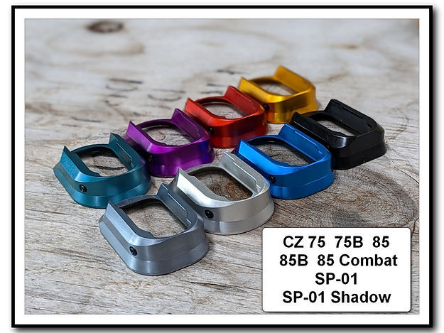 LCDVSea CZ 75 SP-01 75B 85 85B 85 Combat Aluminum MAGWELL Magazine Well ...