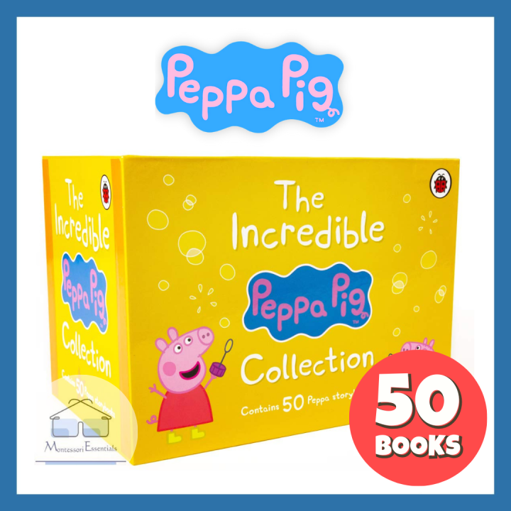 [SG STOCK] The Incredible Peppa Pig Book Set Collection (Yellow) 50 ...