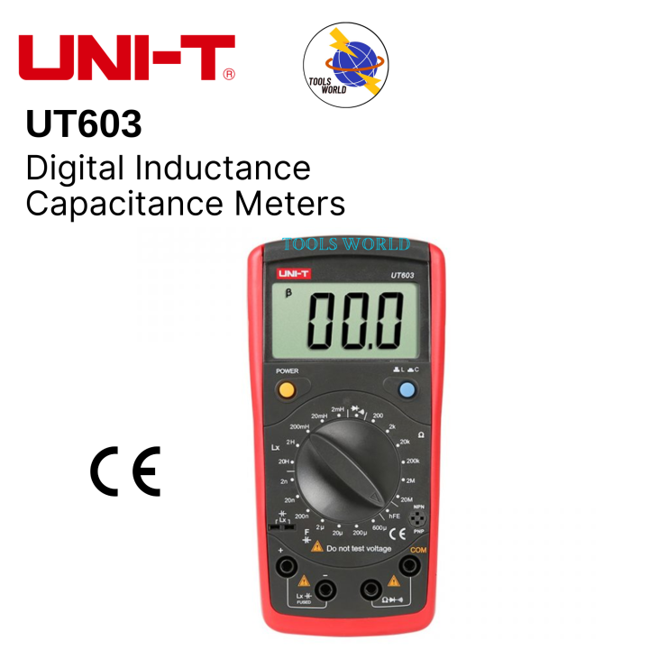 UNI-T UT603 Inductance Capacitance Meter Capacitor Tester ~ Original ...