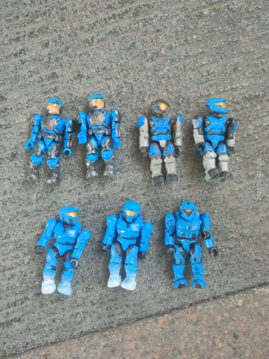 Mega Bloks Halo New Action Soldier Figure Construx Toys Assembled ...