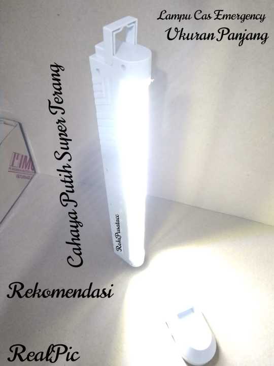 Lampu Emergency Cas Super Terang / Lampu Neon Led Panjang Emergency ...
