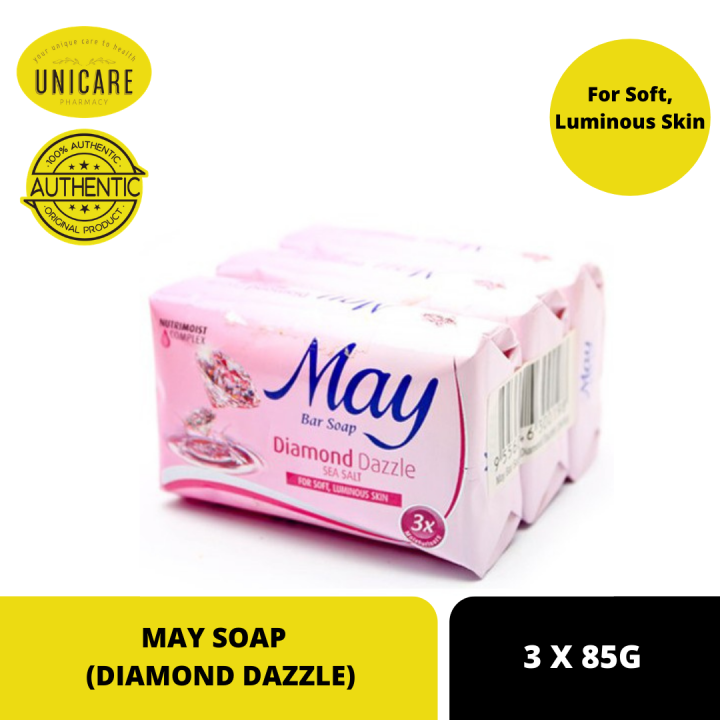 MAY SOAP 3 X 85G (DIAMOND DAZZLE) | Lazada
