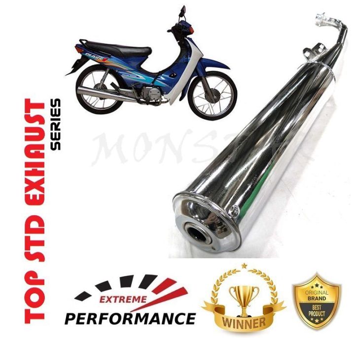 EX5 CLASS 1 Exhaust Standard Honda Class1 Std Ekzos Pipe racing sport ...