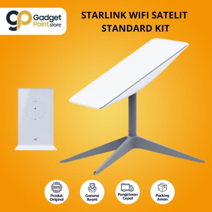 STARLINK Standard Internet Kit Satellite Antenna & WiFi Router Kit ...