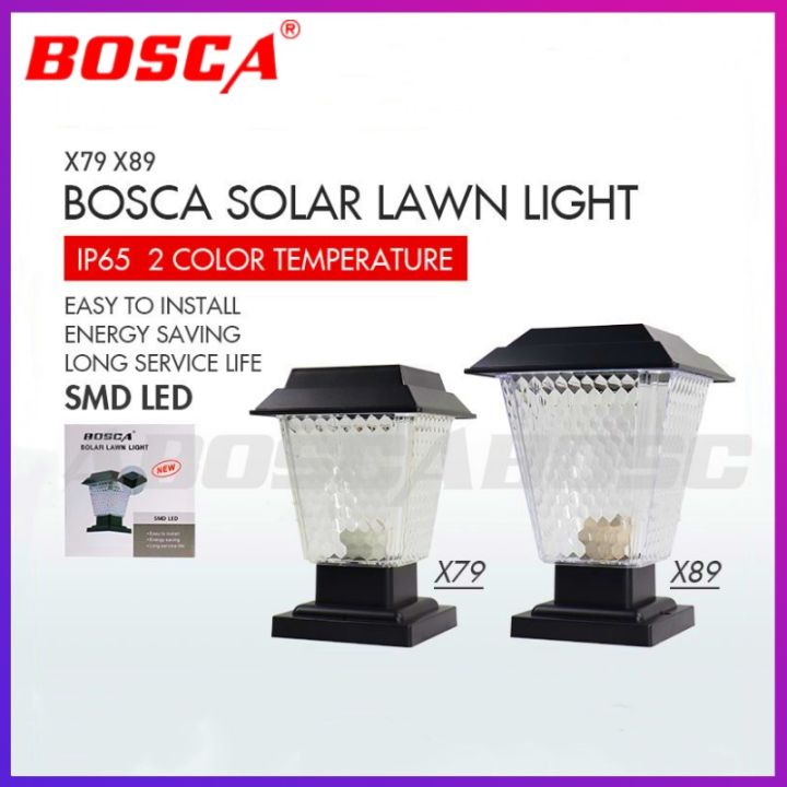 BOSCA 18cm Solar Lights LAWN Light Stigma Lights Outdoor Lights ...