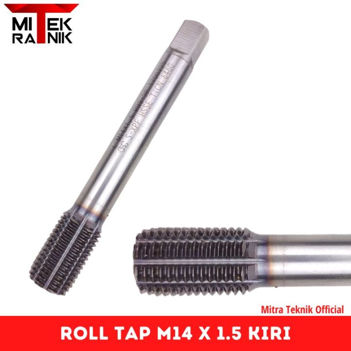 OSG Roll Tap Mesin M14 x 1.5 Flute Kiri Tap Cylinder | Lazada Indonesia