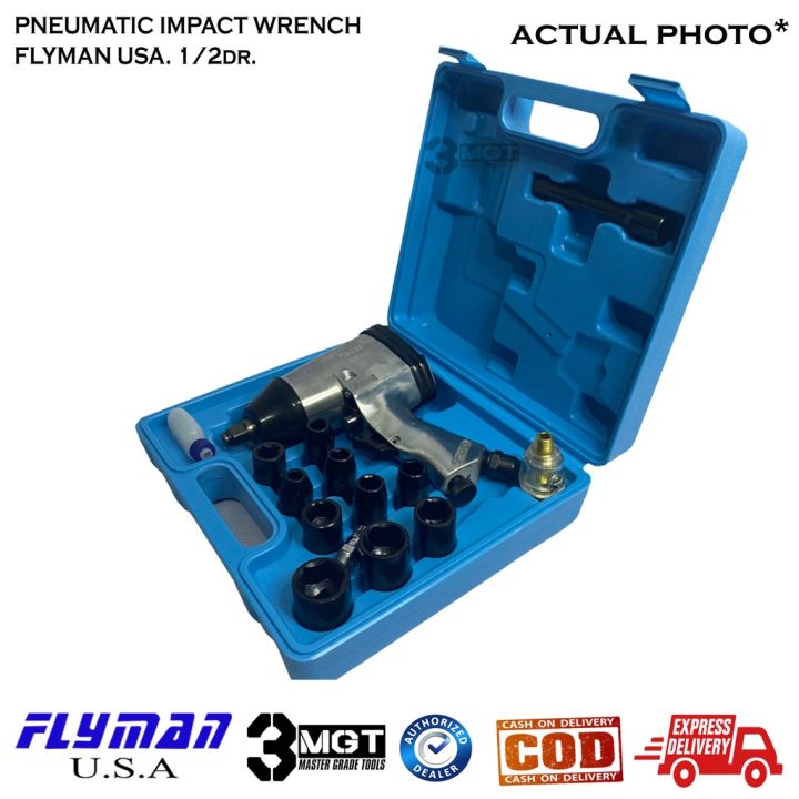 Flyman AIR IMPACT PNEUMATIC IMPACT WRENCH | Lazada PH