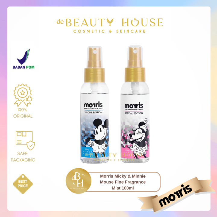 Morris Micky & Minnie Mouse Fine Fragrance Mist 100ml | Lazada Indonesia