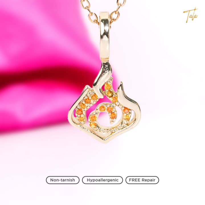 TALA by Kyla Genshin Impact Inspired- Pyro Necklace with Bubble Mailer ...