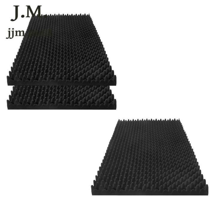 JJM MALL】-Acoustic Foam Panels, 48 X 24 X 2Inch High Density Sound ...