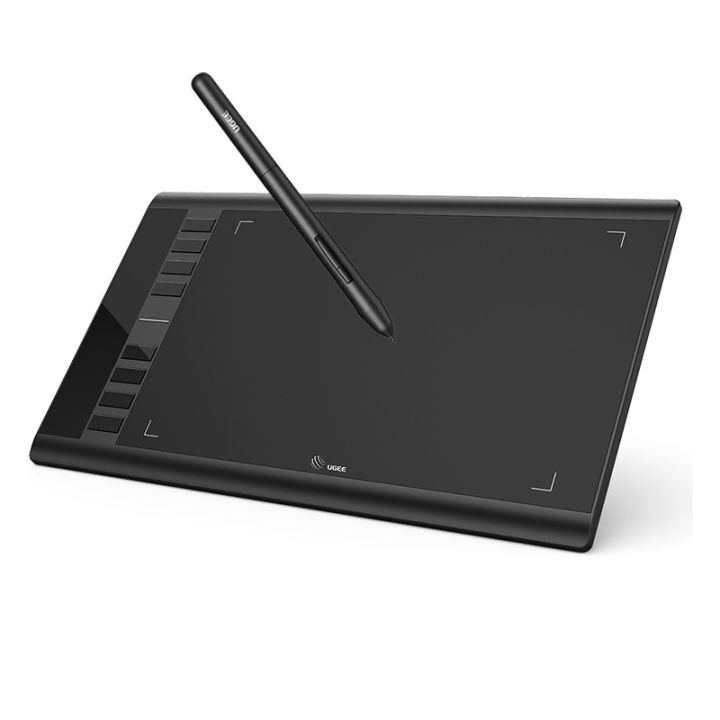 10x6 Inch Graphics Tablet For Drawing Painting 8192 Levels Digital Pen ...