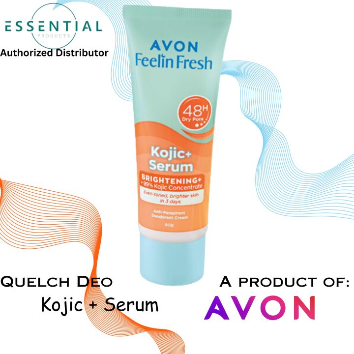 AVON Feelin' Fresh Brightening + 99% Kojic Concentrate Kojic + Serum ...
