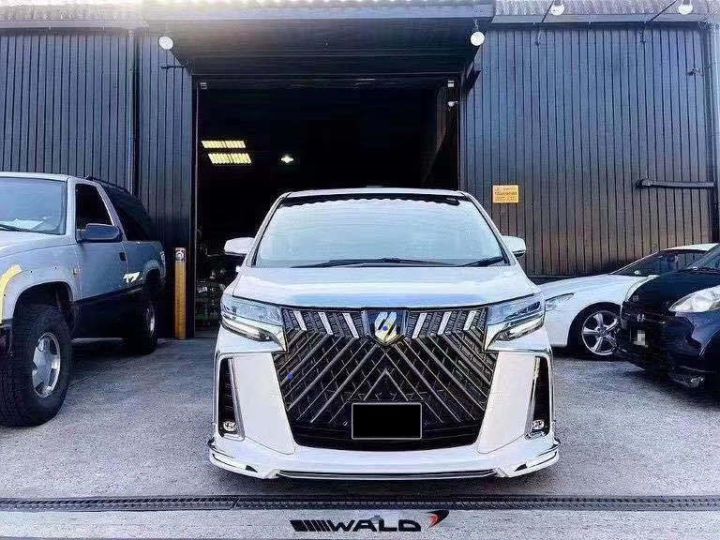Toyota Alphard AGH30 2018+ Facelift WALD Front Grill Grille | Lazada